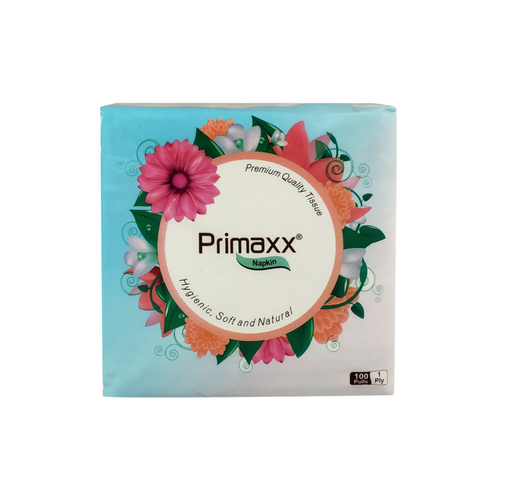 Primax™ Virgin Paper Napkins 30 cm x 30 cm, Single Ply 100 Sheets - emille